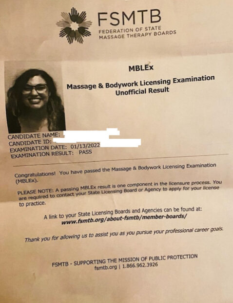 MBLEX PASS 1 – BRIGHT EDUCATION | School of Massage Therapy and Beauty ...